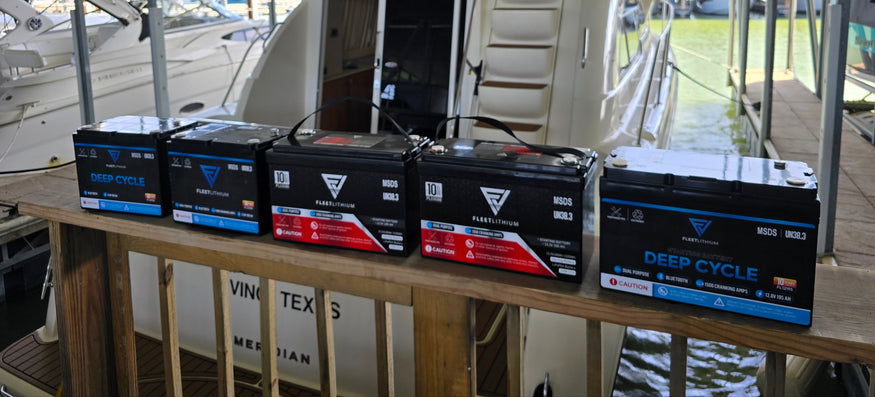 Lithium Deep Cycle Marine Batteries | 12V & 24V | Fleet Lithium – Fleet ...