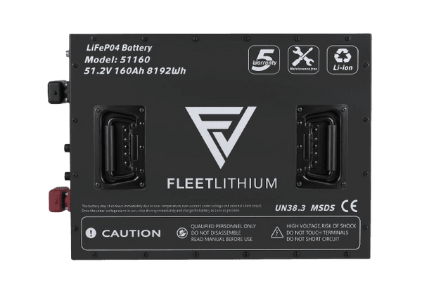 51 Volt 160 AH Fleet Lithium Battery